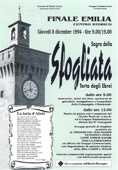 La sfogliata o torta degli ebrei - Unione Comuni Modenesi Area Nord